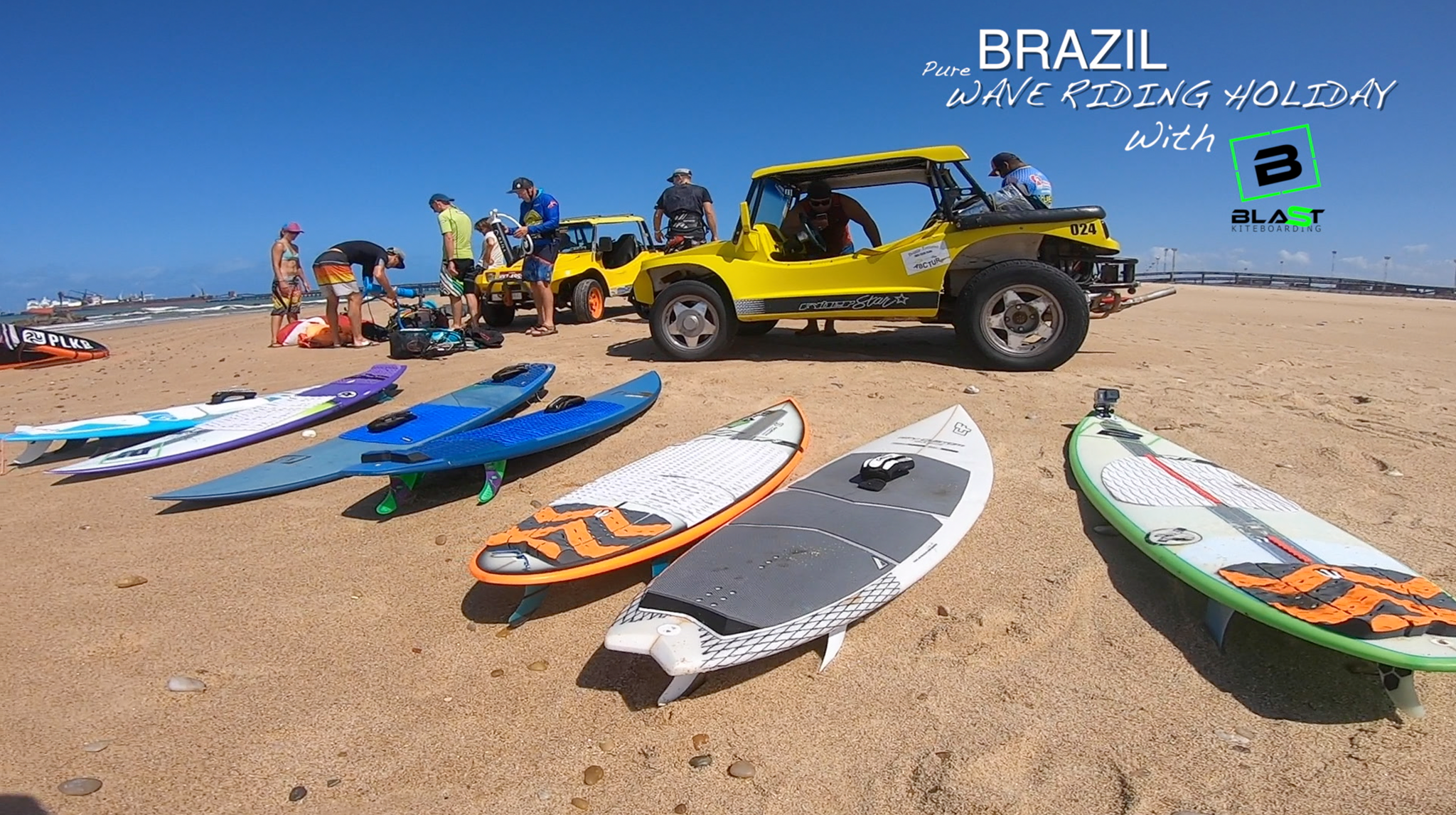 A kite "Surf" Orientated Holiday to the mecca of Brazil