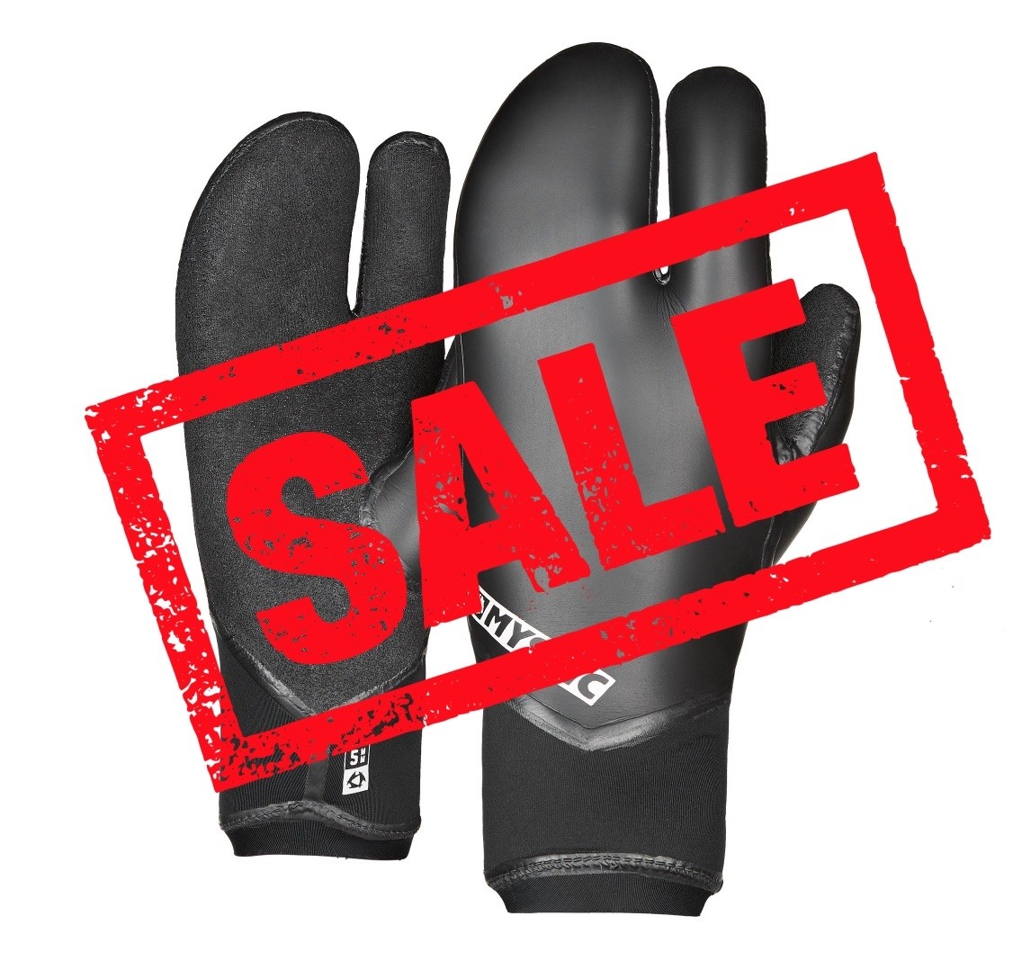 Mystic Supreme 5mm Lobster Mitts - Blast Kiteboarding